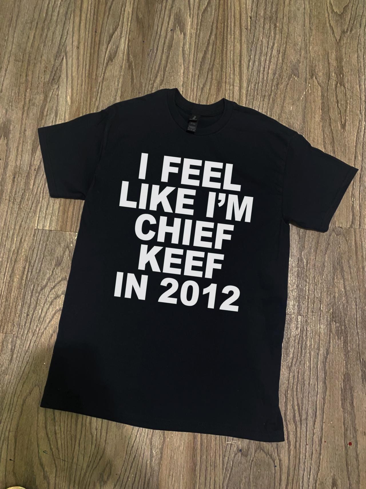 Chief Keef Shirt, 2012 Rap T-shirt, Hip Hop Graphic Tee, Streetwear ...