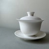 Hand-painted White Tiger Gaiwan Tea Set - Exquisite Chinese Porcelain ...
