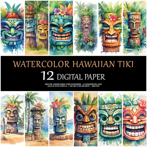Tiki Painting - Etsy