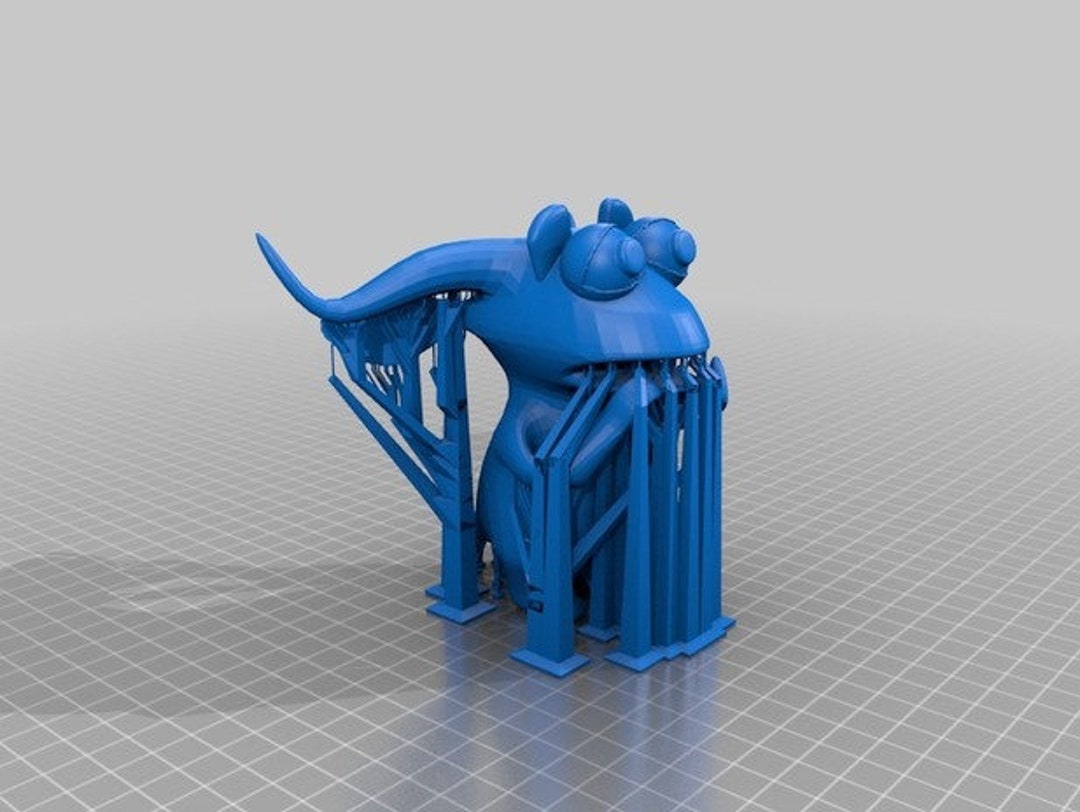 Digital Monster Digital Download STL File for 3D Printing - Etsy