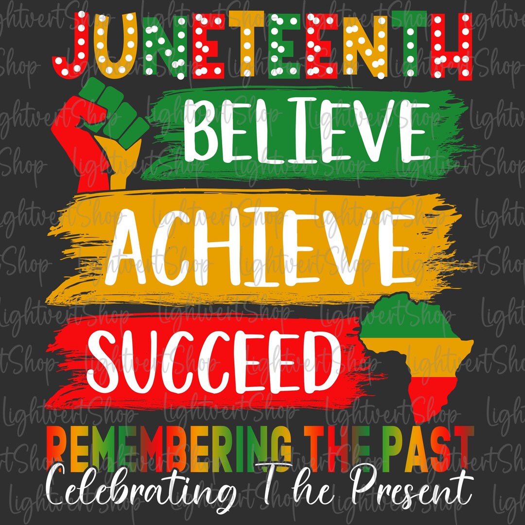 Juneteenth Png, Juneteenth Fist 1865 Png, Freedom Day, BLM Png ...