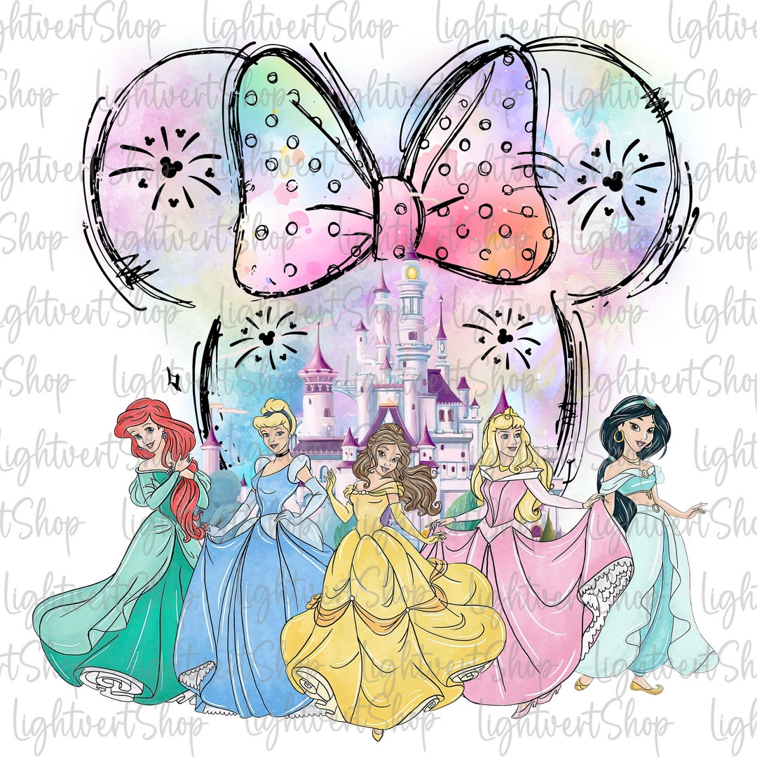 Water Color Princess Squad Png, Family Vacation Png, Vacay Mode Png ...