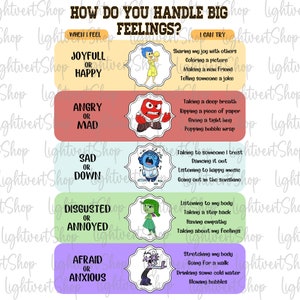 How Do You Handle Big Feelings Png, Mental Health Png, Cartoon Emotions ...