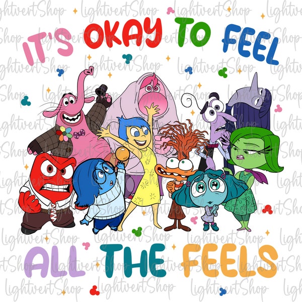 Its Ok to Feel All the Feels Svg - Etsy