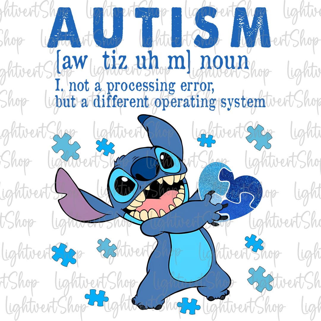 Blue Alien in April We Wear Blue for Autism Day Png, Autism Awareness ...