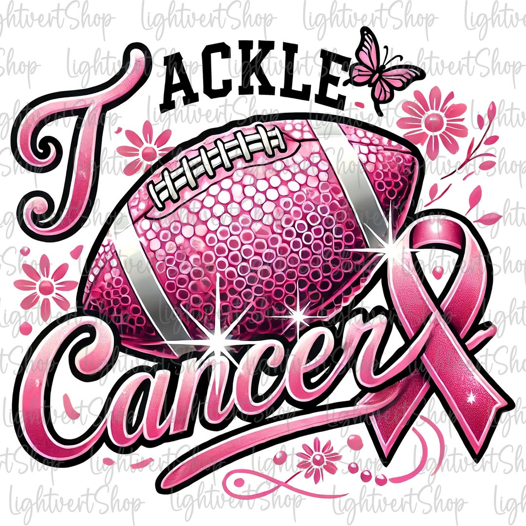 Tackle Cancer Png, Football Breast Cancer Png, Mom Football Png ...