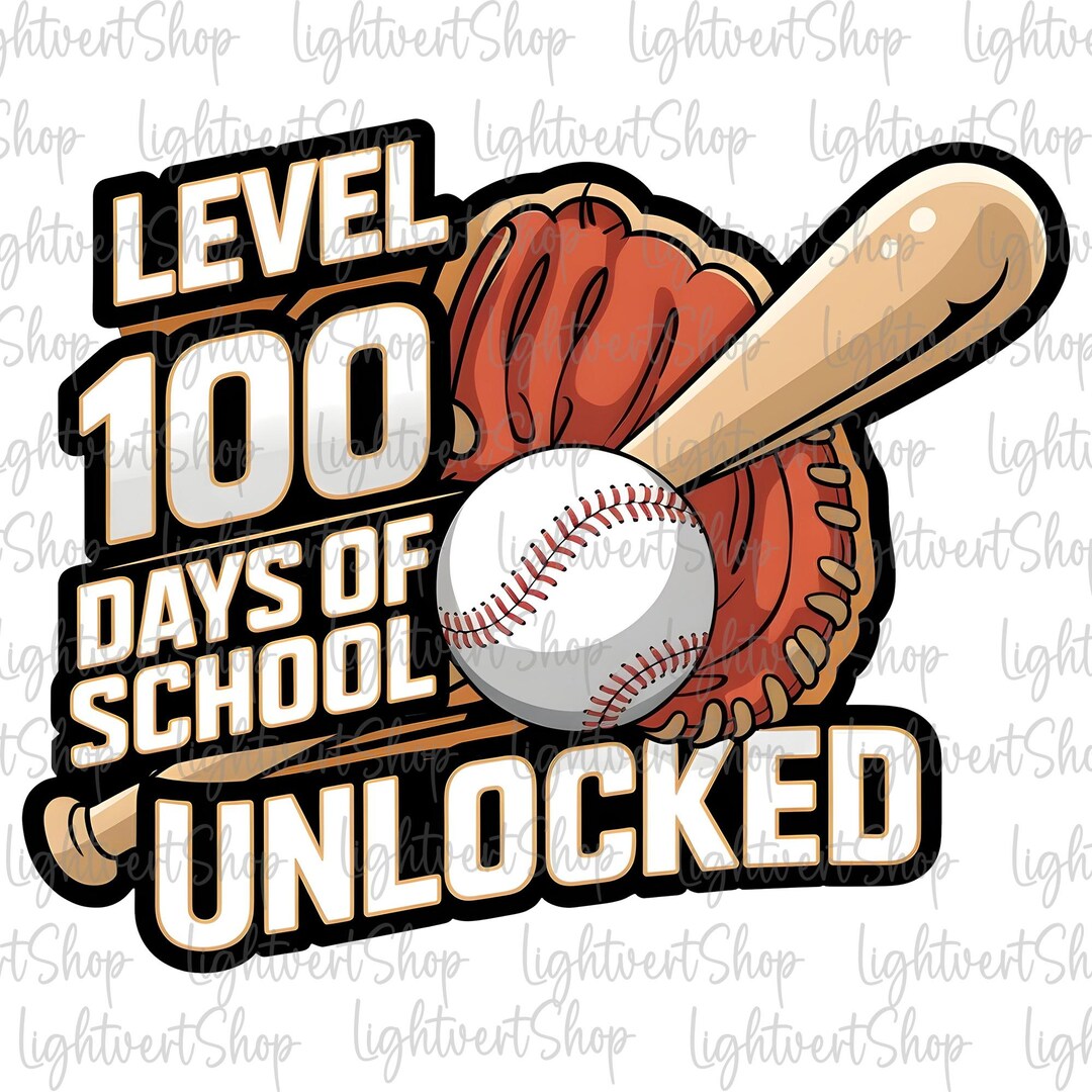 Baseball 100 Days of School Sport Png, 100 Days of Home Runs, Baseball ...