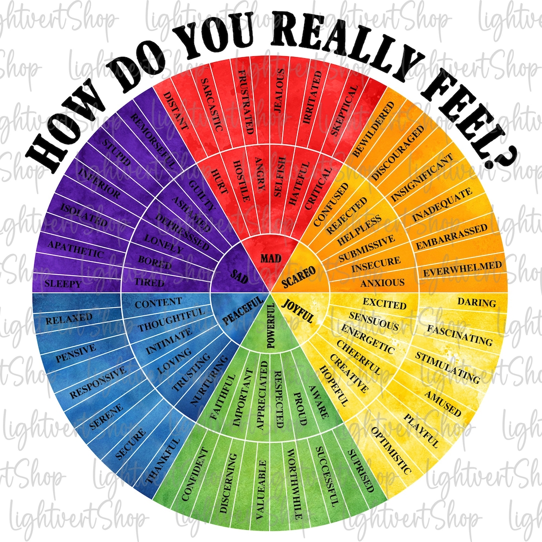 Your Feelings Wheel Png, Mental Health Png, Therapist Psychologist ...