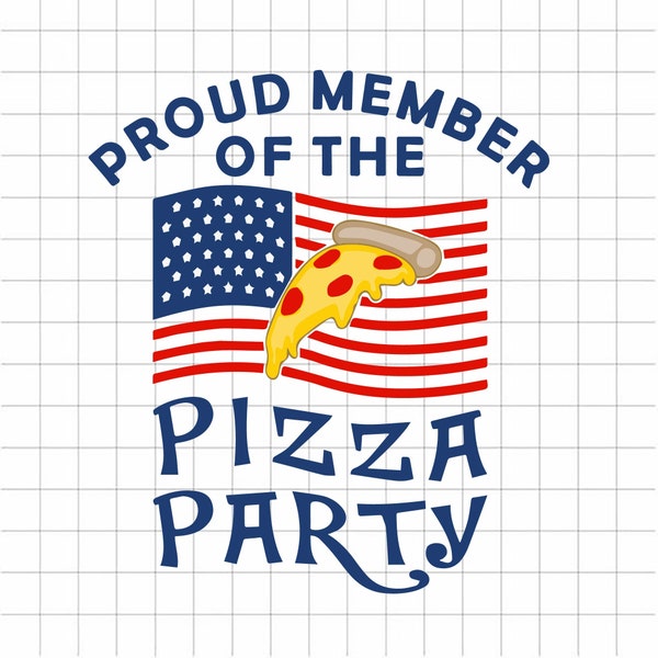Pizza Party Svg - Etsy
