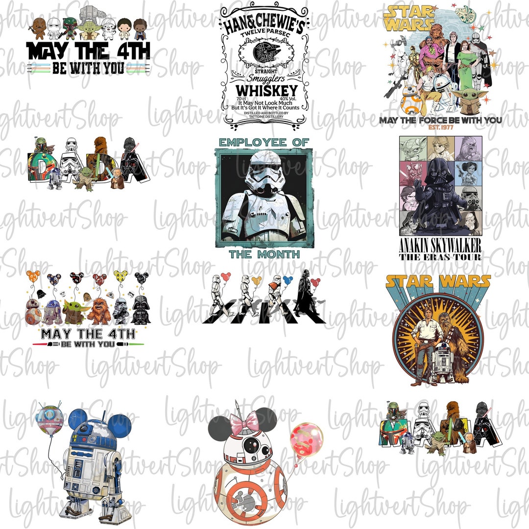 Bundle May the 4th Be With You Png, May the Fourth Be With You Png ...