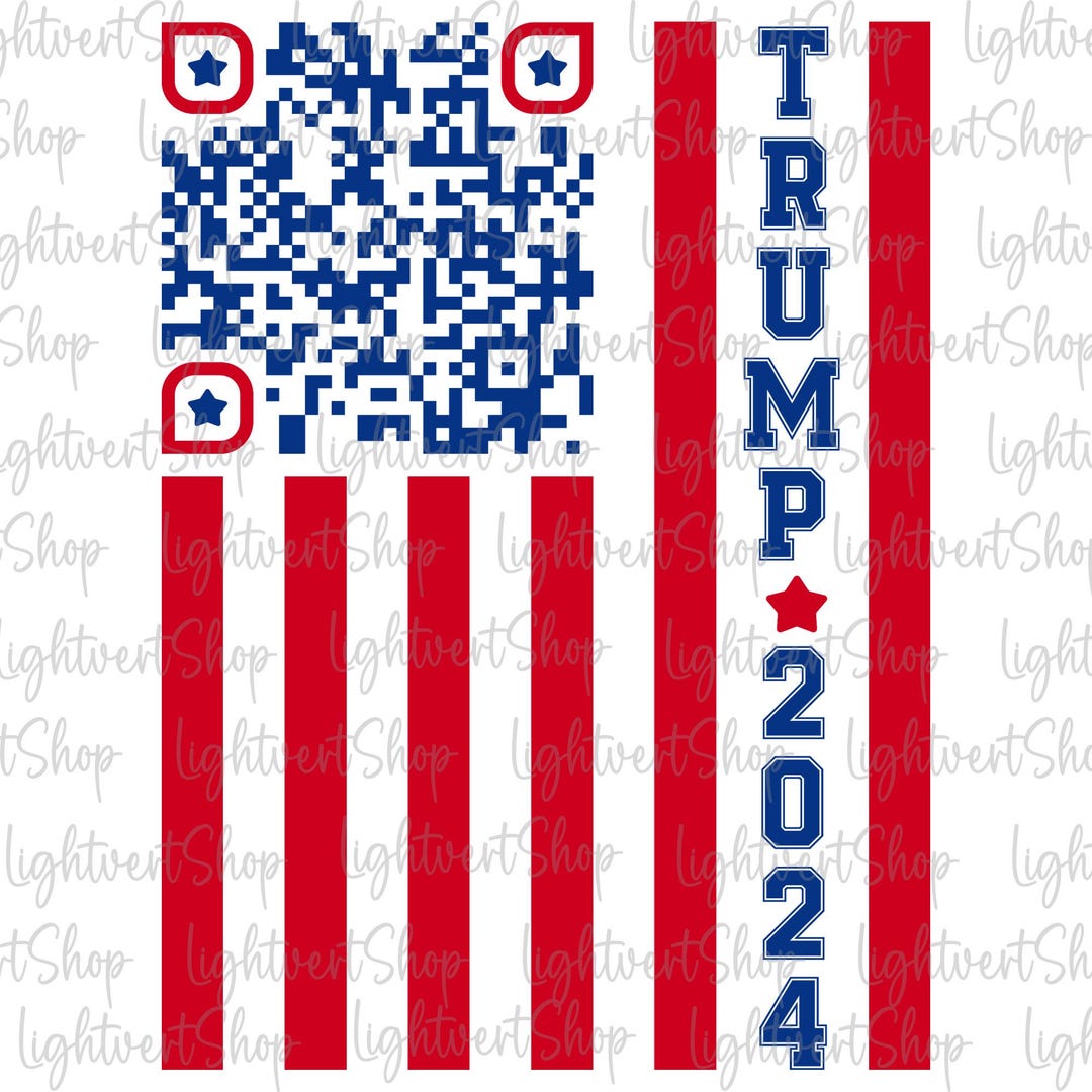 Trump Dance QR Code Png, Viral Trump Dance YMCA, Qr Code Trump Dance ...