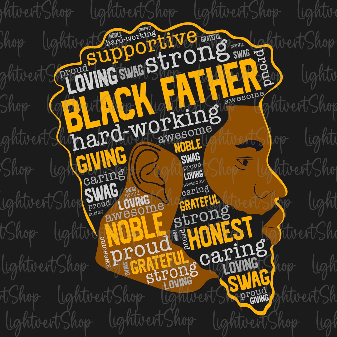Black Father Svg, Black Dad Svg, Afro King Father Svg, Father's Day Svg ...