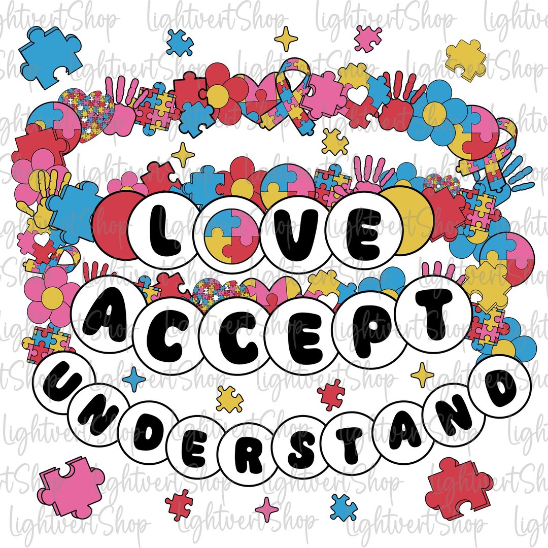 Accept Love Understand Png, Autism Awareness, Autism Quotes, Autism ...