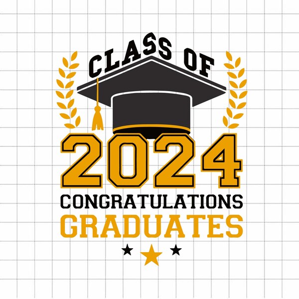 Congratulations 2024 Graduate Svg - Etsy