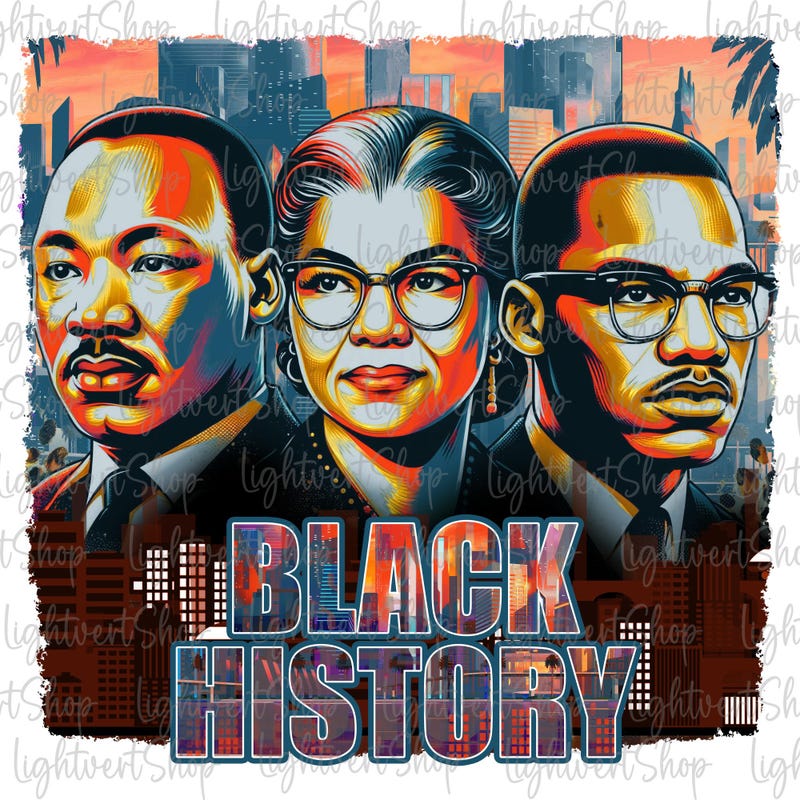 Black History Clipart for Church Bulletins - Etsy