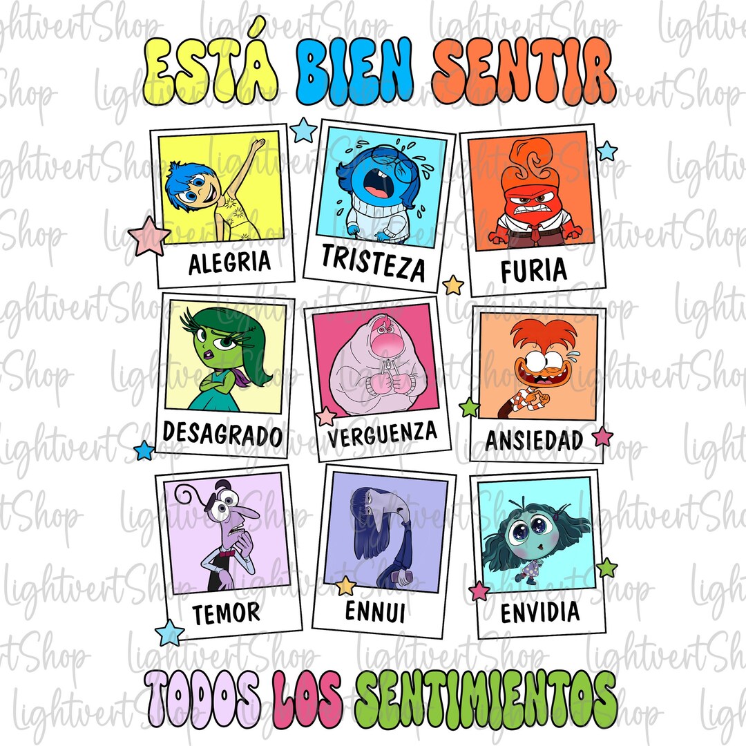Está Bien Sentir Todas Las Emociones Png, Mental Health Png, Cartoon ...