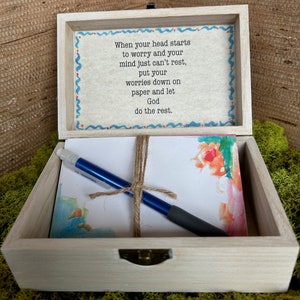 Rainbow Worry Box - Etsy