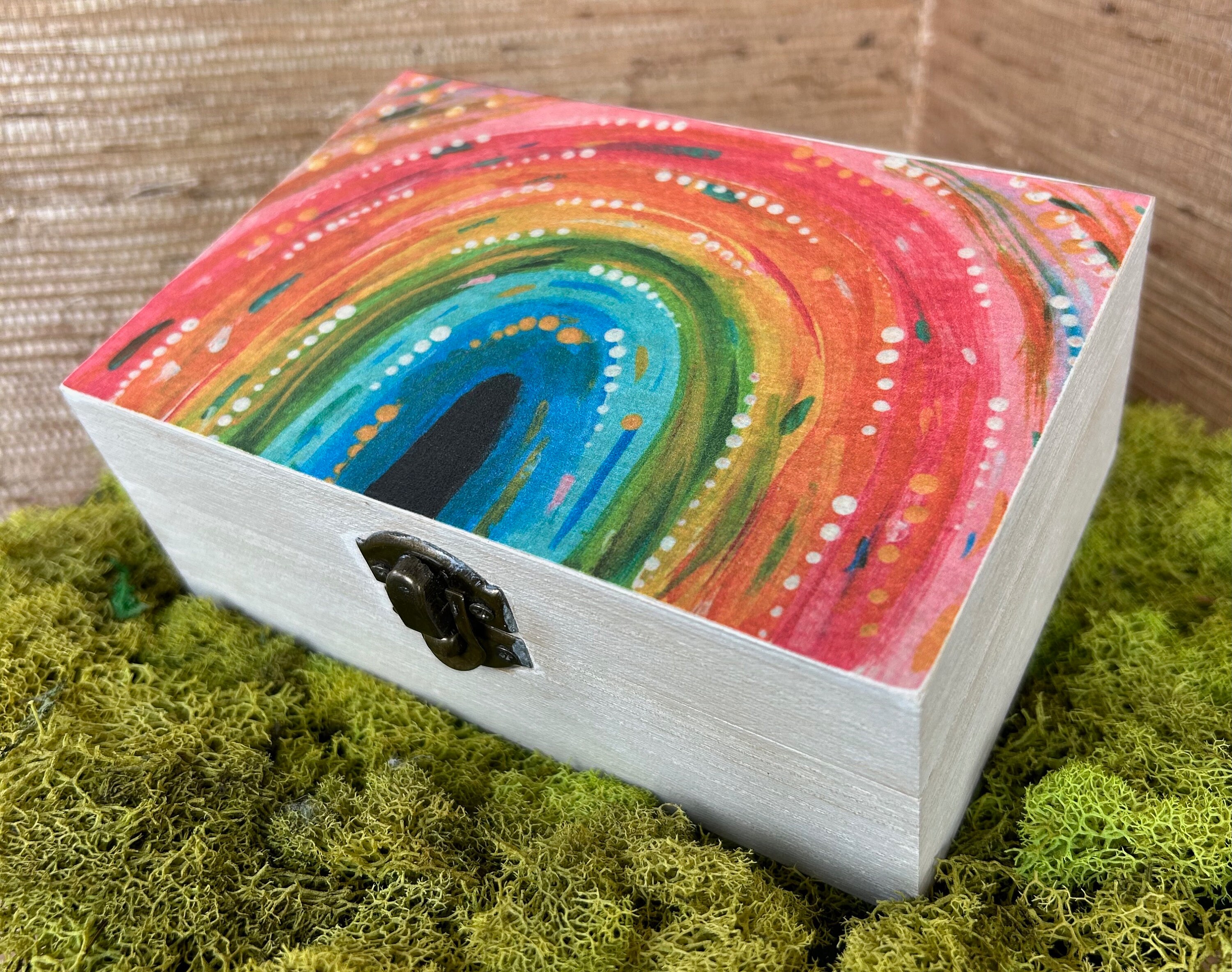 Rainbow Worry Box - Etsy