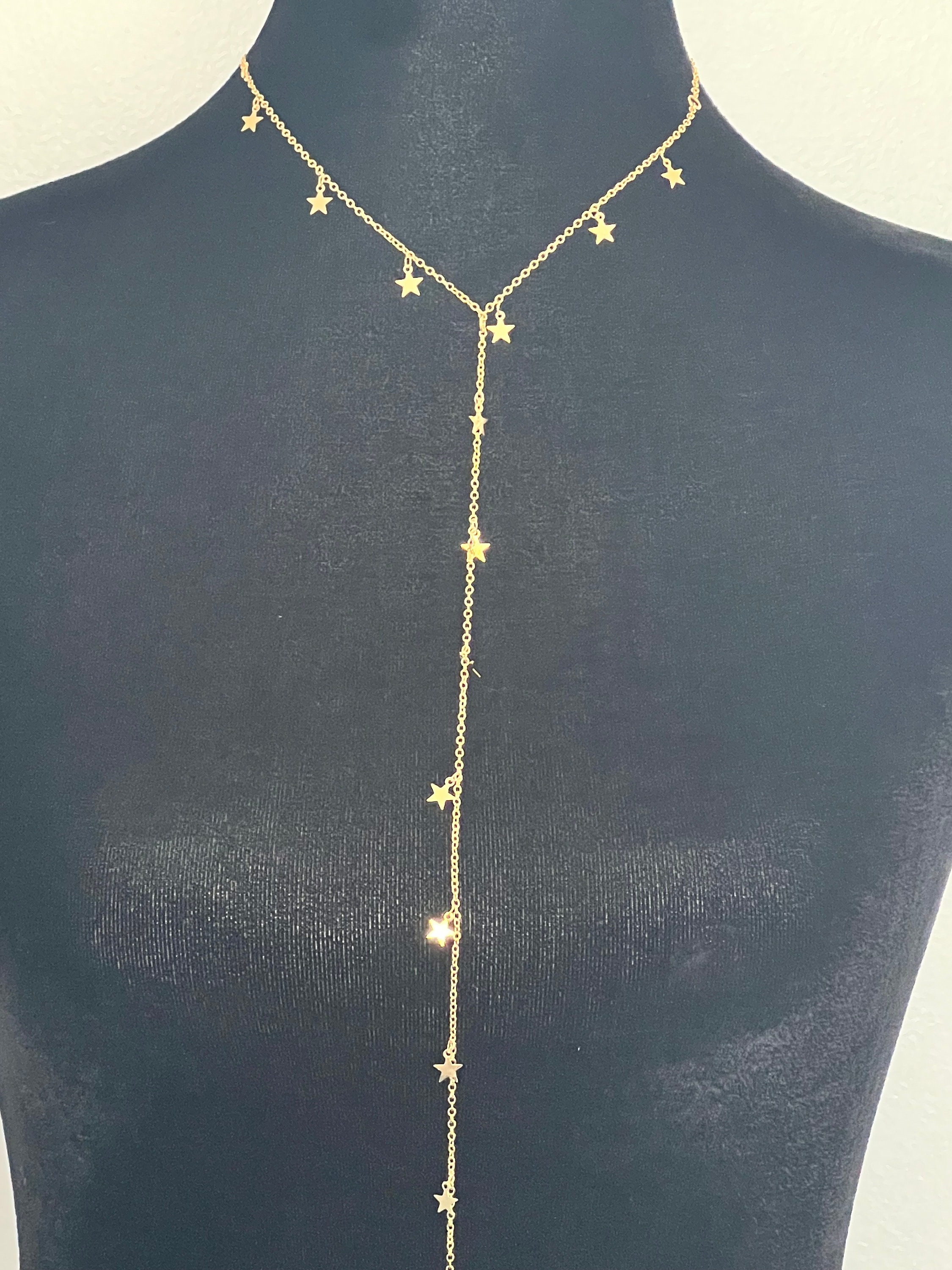 Multilayer Star Tassel Chest Body Chain - Etsy