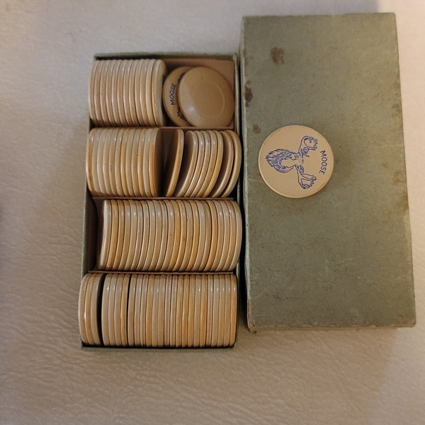 Antique Poker Chip - Etsy