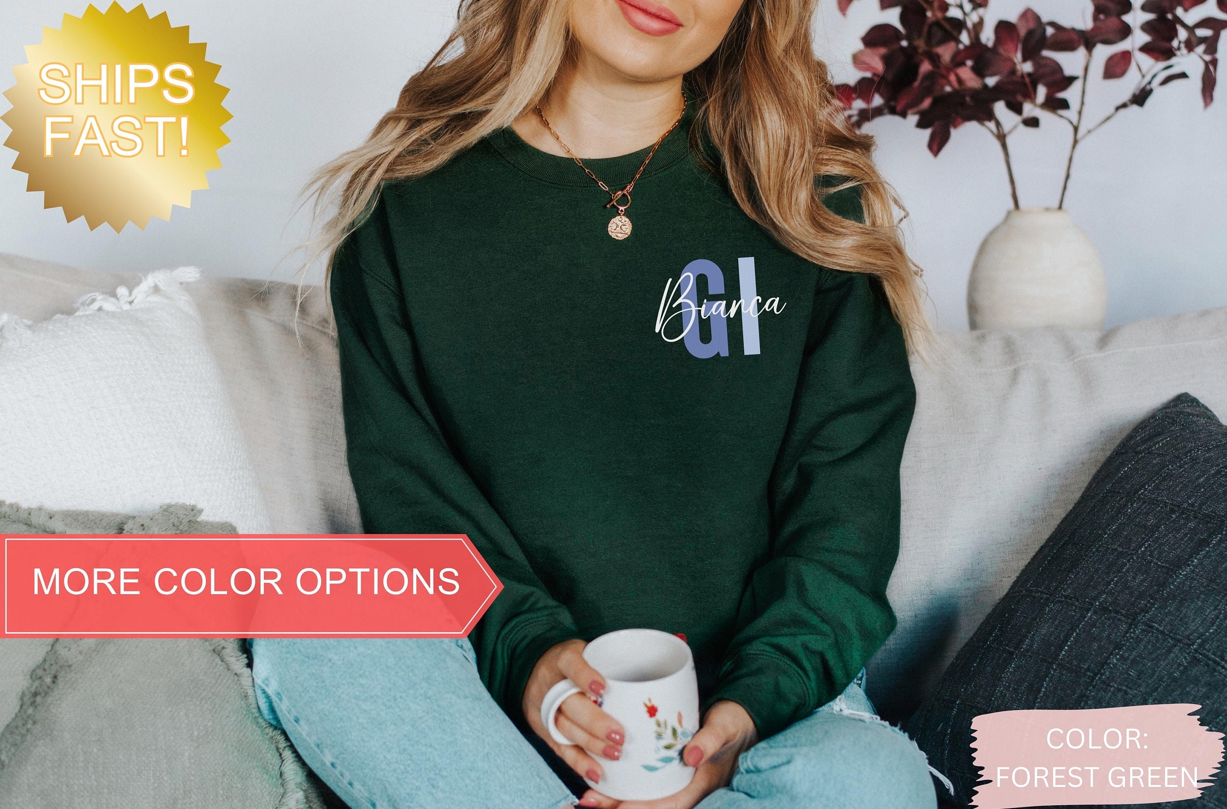 Personalized GI Nurse Sweatshirt, Custom Gastroenterology Nurse Sweater ...