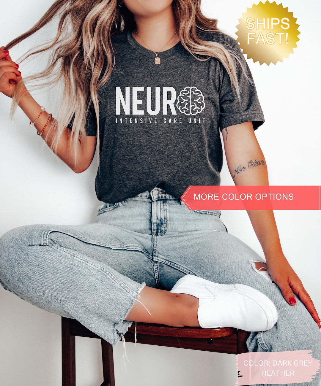 Neuro ICU Shirt, Neuro Intensive Care Unit Tshirt, Neuro ICU Gift ...