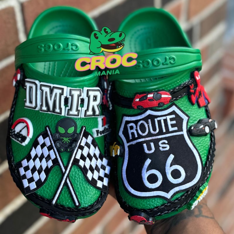 Custom Made Crocs - Etsy