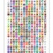 DMC Floss Number & Color Chart PDF Download - Etsy