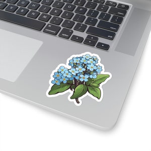 Forget-me-not Sticker - Etsy