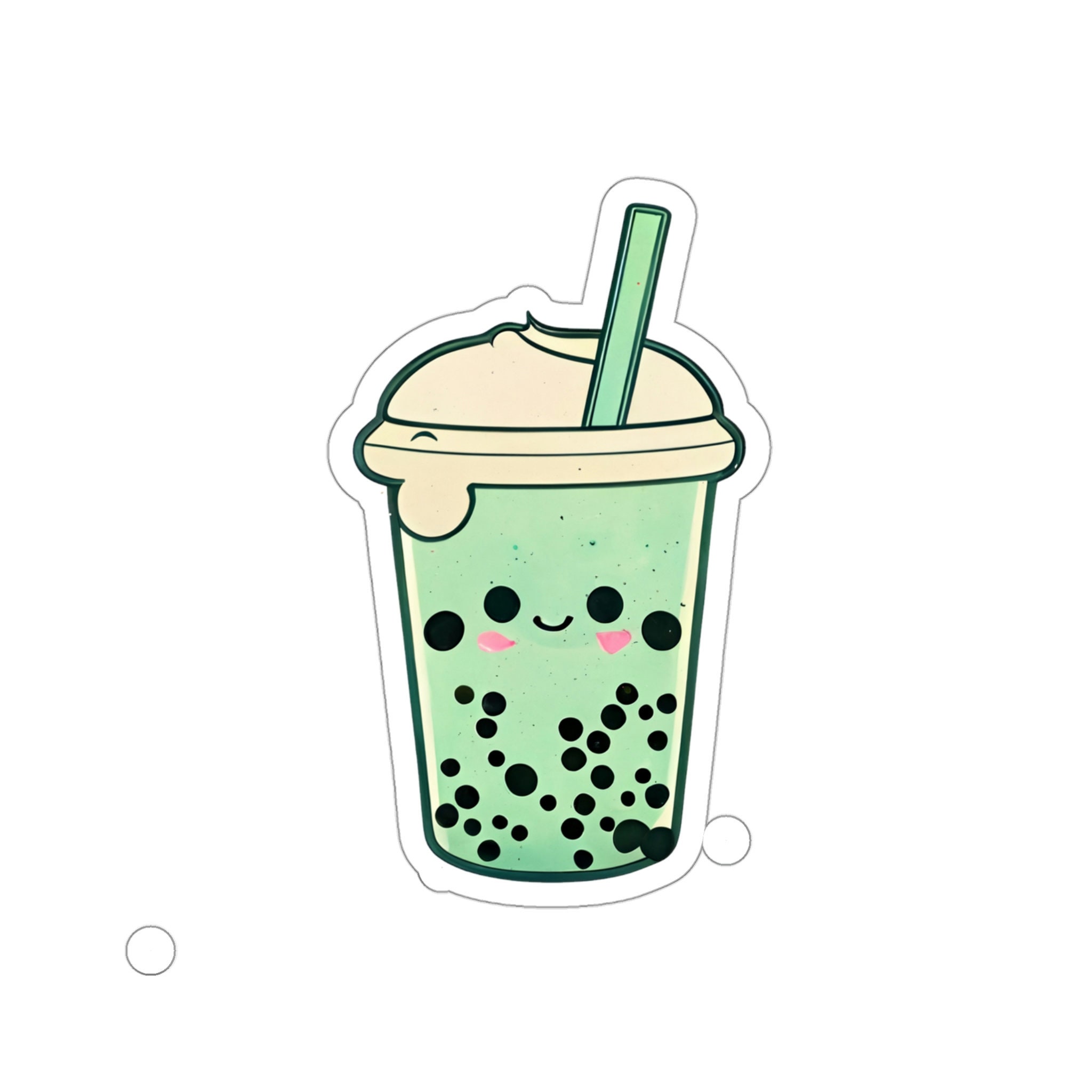 Honey Dew Bubble Tea Sticker - Etsy