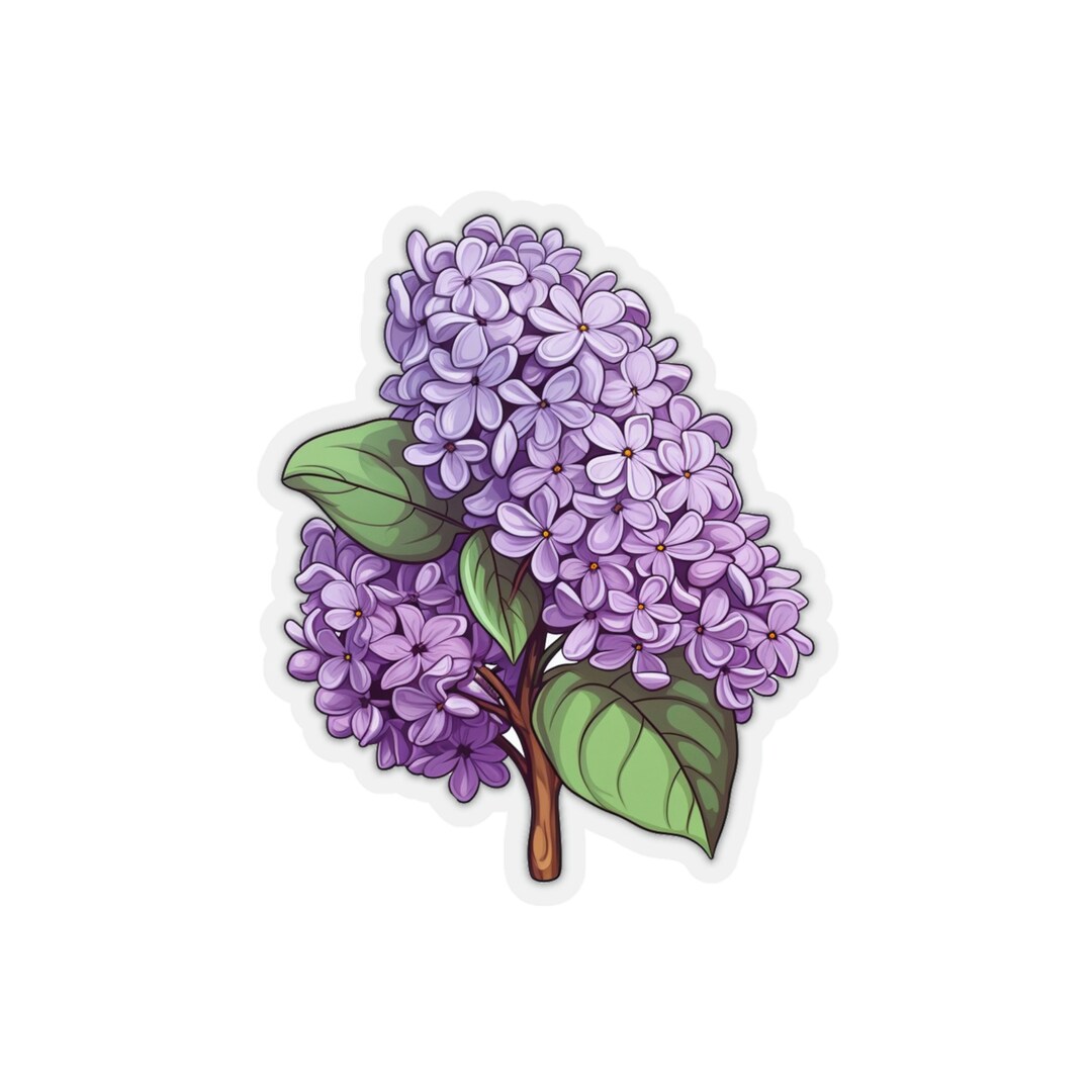 Lilac Sticker - Etsy