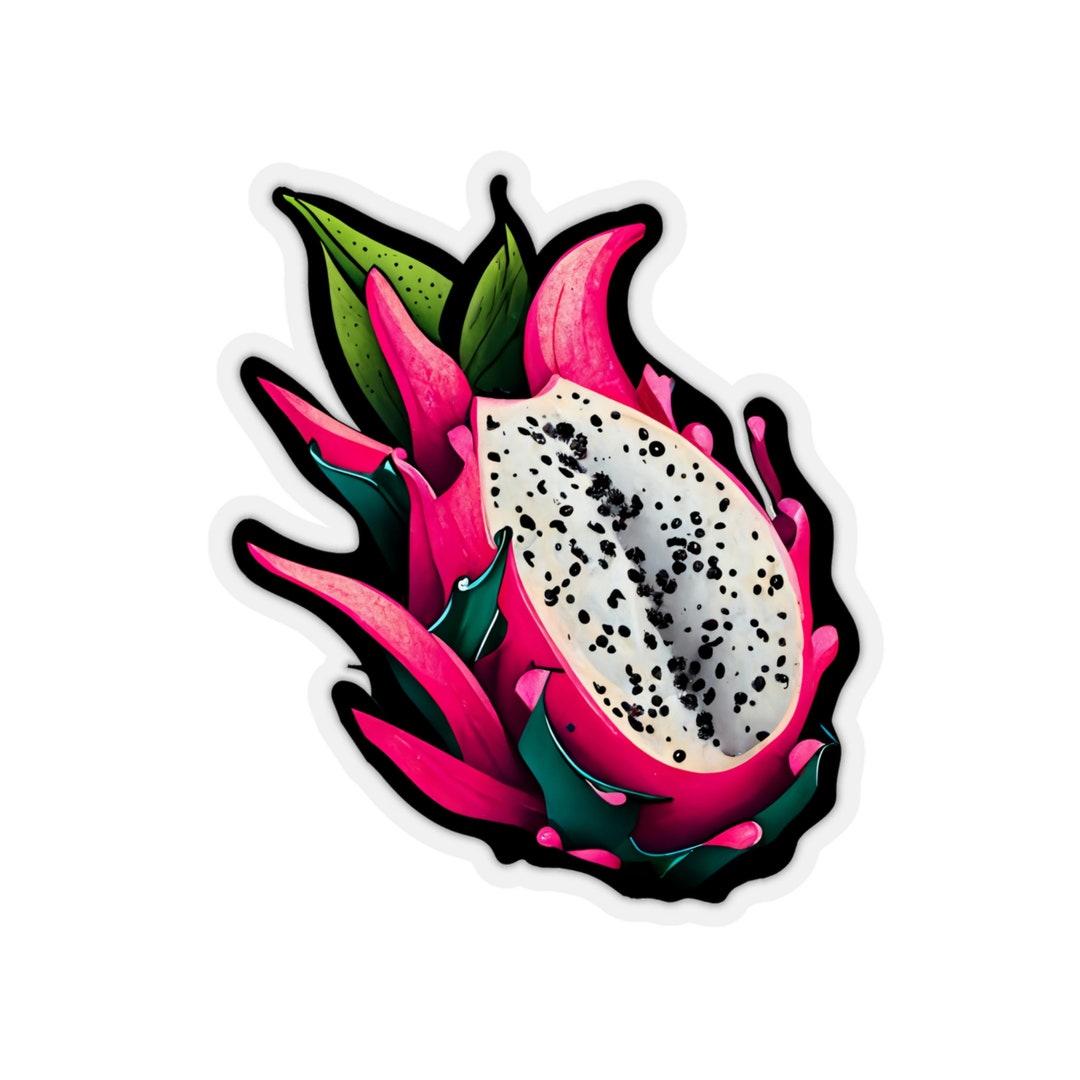 Dragon Fruit Sticker - Etsy