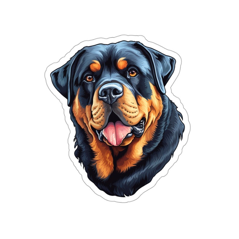 Rottweiler Sticker - Etsy