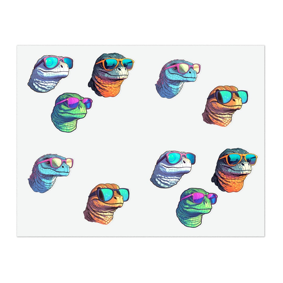 Cool Pit Viper Sticker Collection - Etsy