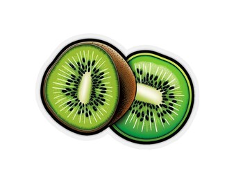 Kiwi Fruit Sticker for Laptop Book Fridge Guitar Motorcycle Helmet ...