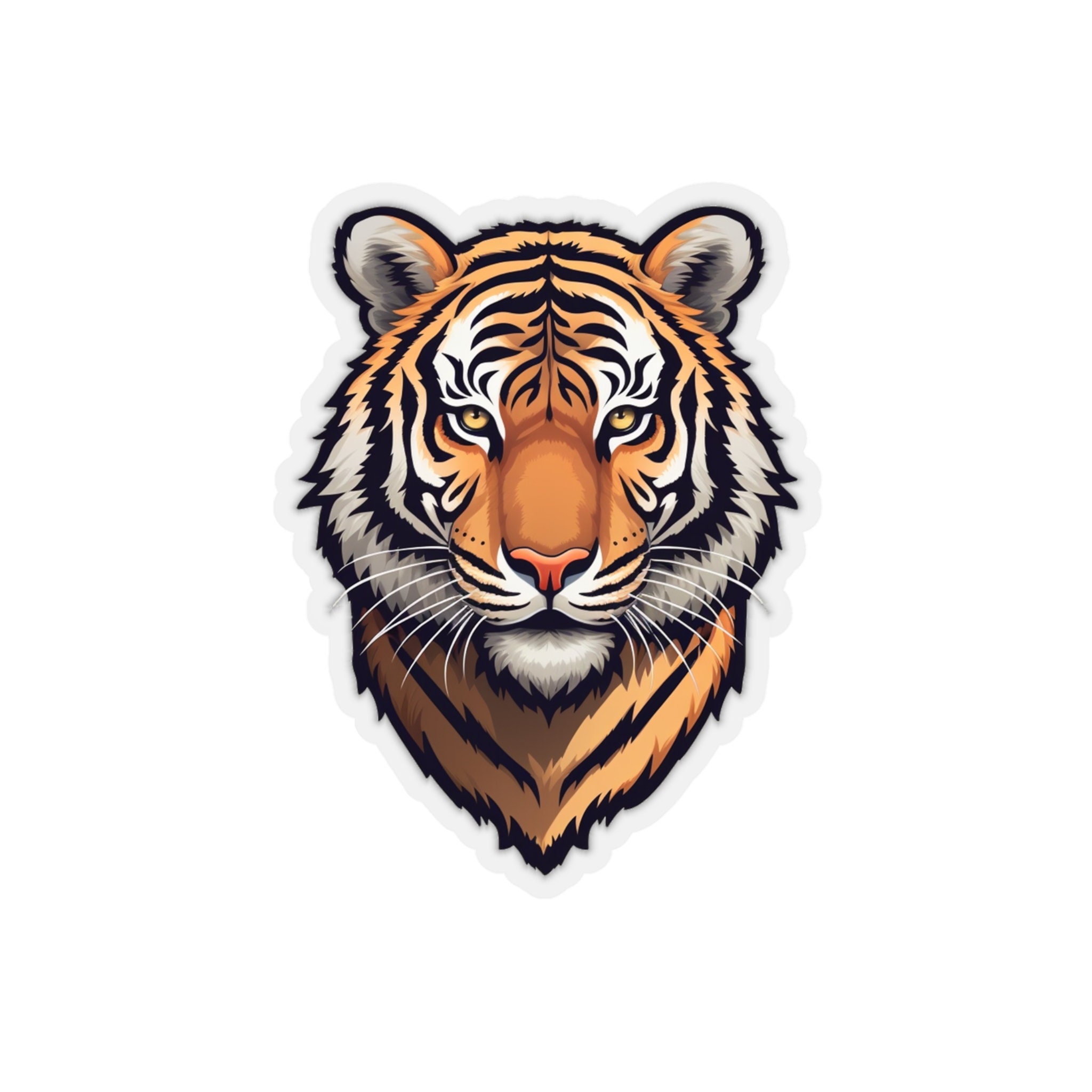 Tiger Sticker - Etsy