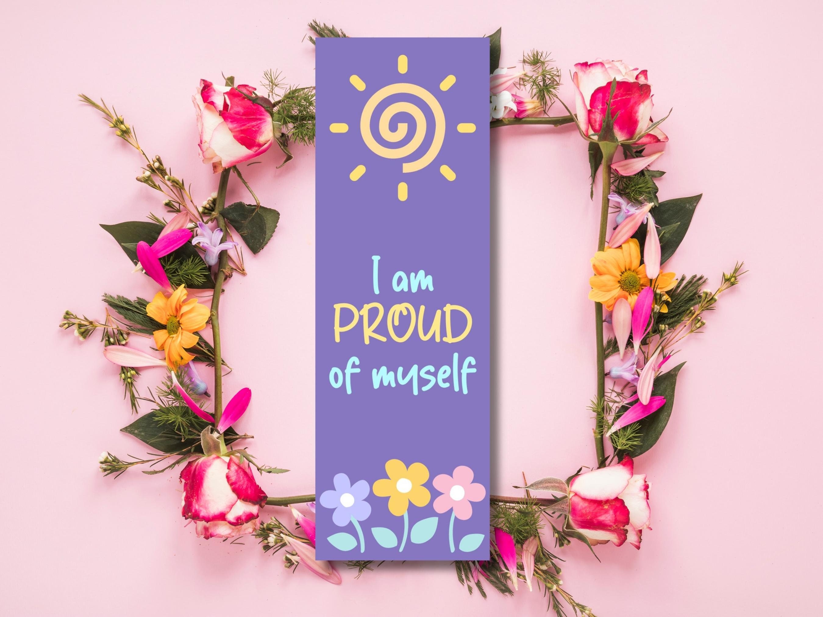 Positive Affirmation Bookmark Set for Kids Positive - Etsy
