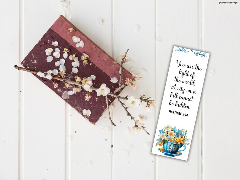 Matthew Bible Verses Bookmark Set Matthew's Gospel: Words of Wisdom and ...
