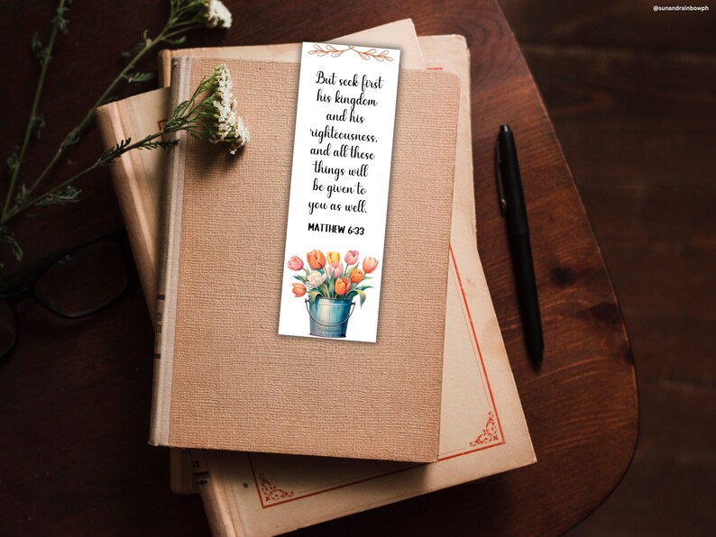 Matthew Bible Verses Bookmark Set Matthew's Gospel: Words of Wisdom and ...