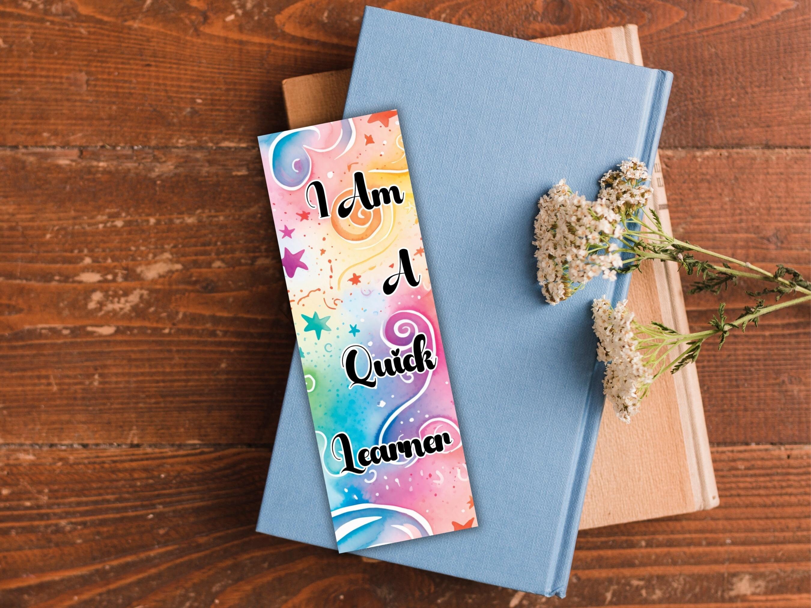 Positive Affirmation Bookmark Set for Students, Positive Affirmations ...