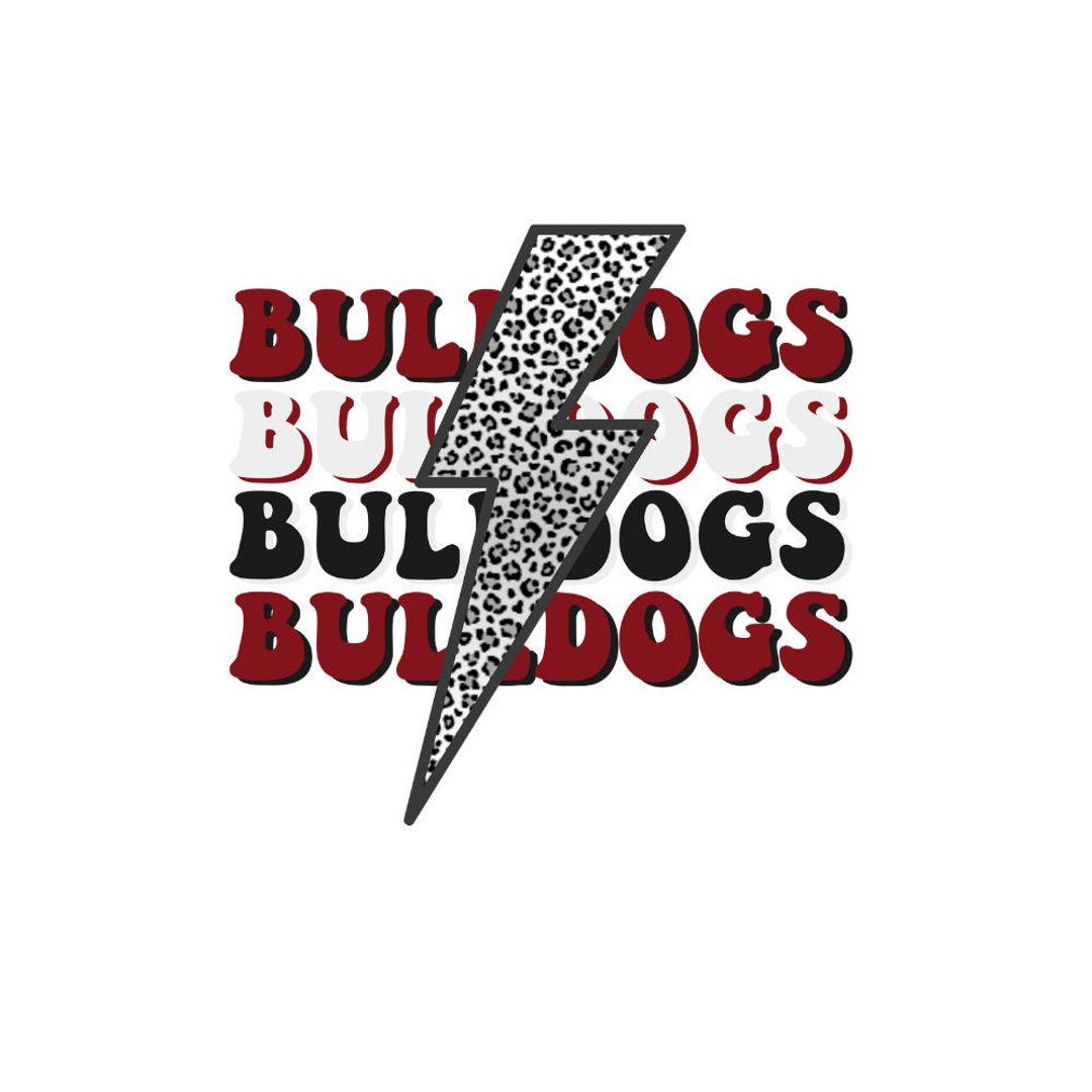 Bulldogs Lightening Bolt - PNG Digital File - Etsy