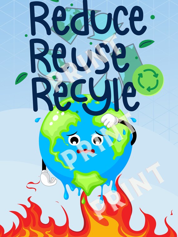 Reduce Reuse Recycle Poster Ideas