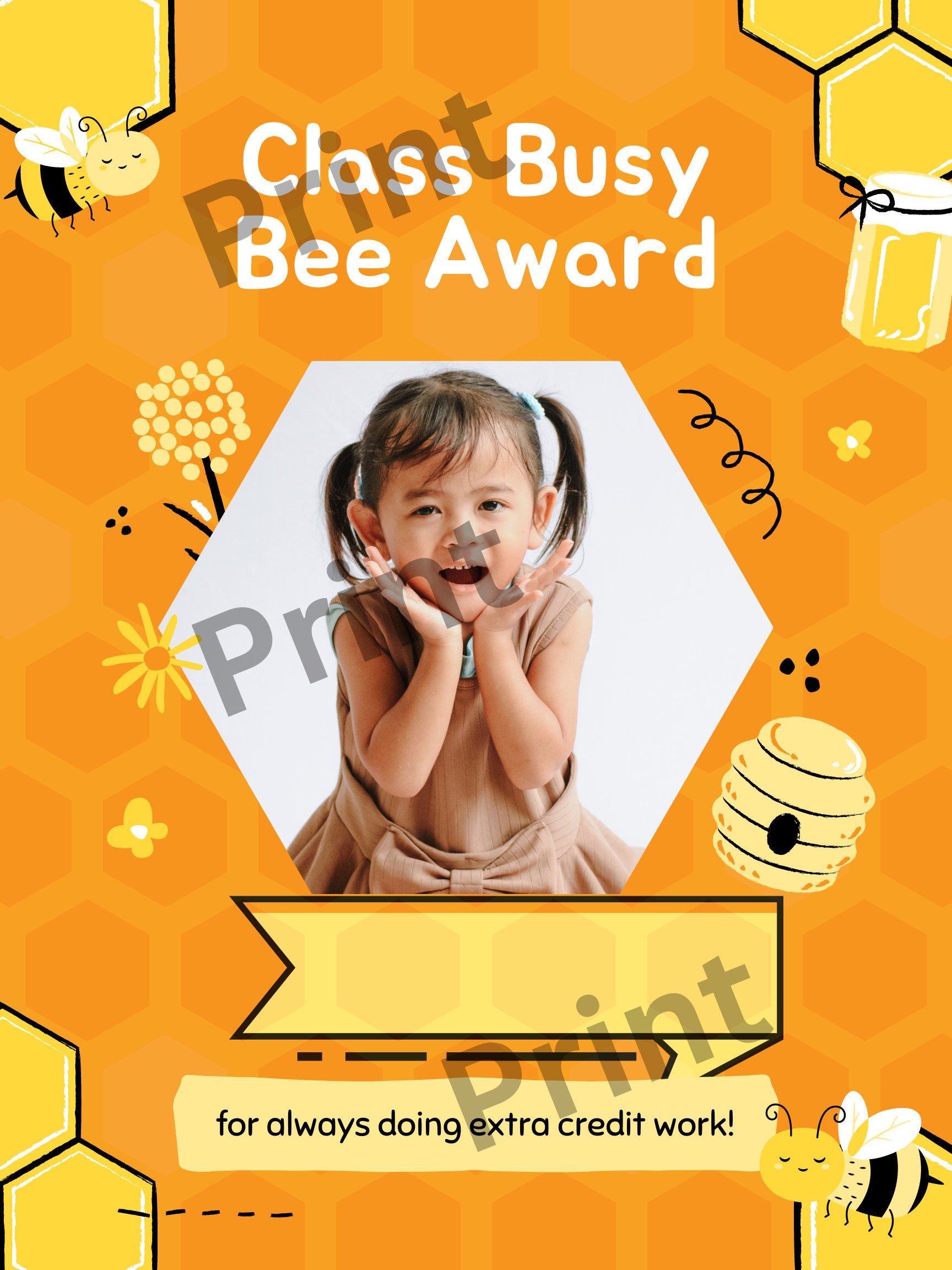 Busy Bee Award