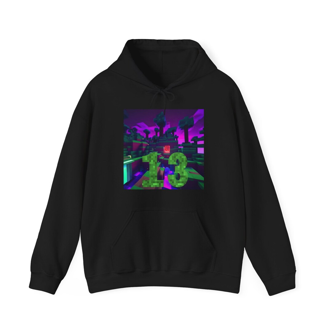 Minecraft 13th Birthday Countdown Unisex Hoodie - Etsy