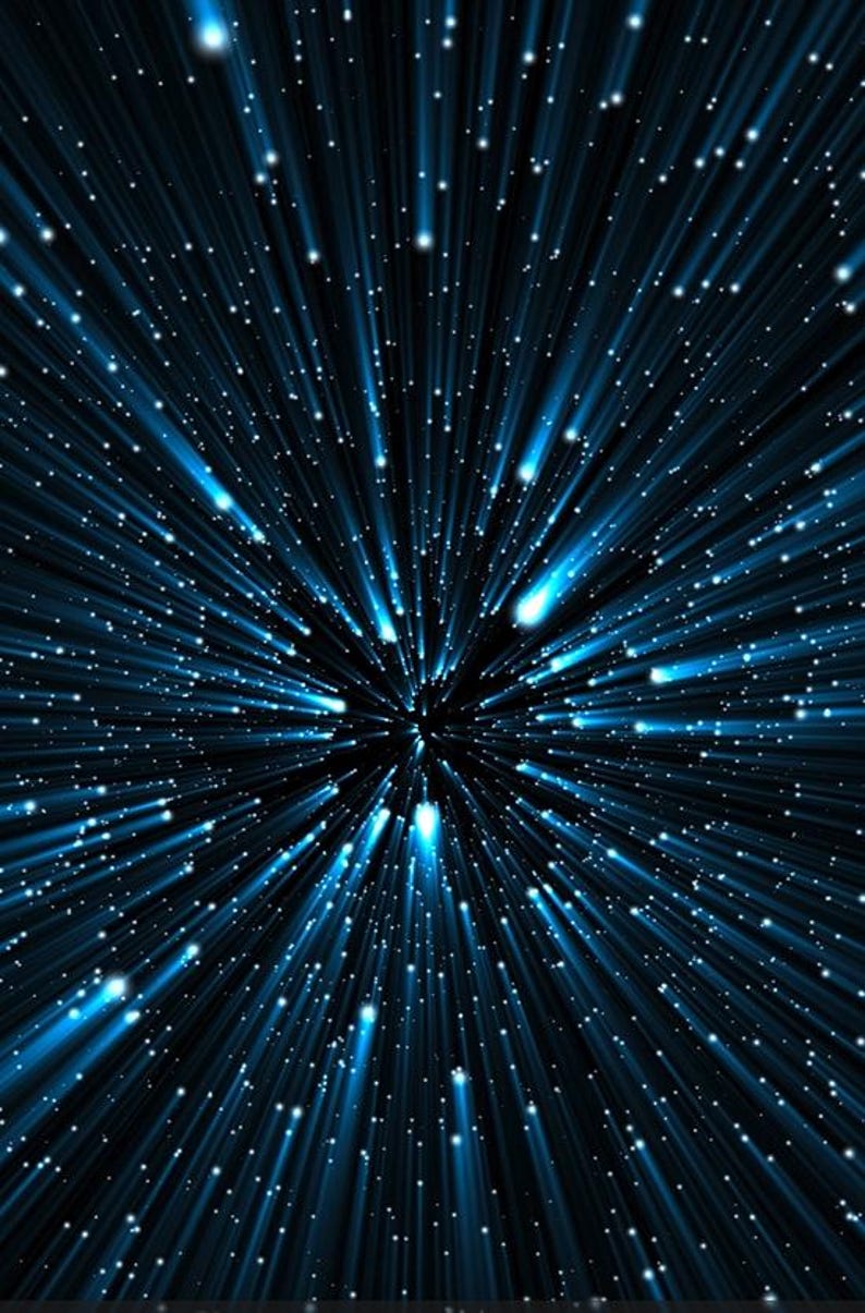 Starfield Speed Animation Wallpaper Flying Through Space in High-speed ...
