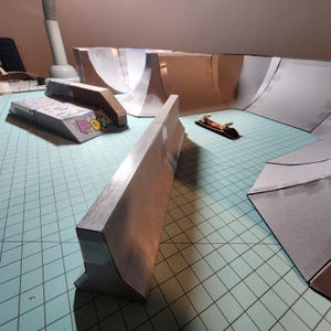 Papercraft Skatepark Instant Download- Fingerboard Vert Ramp, Bowl ...