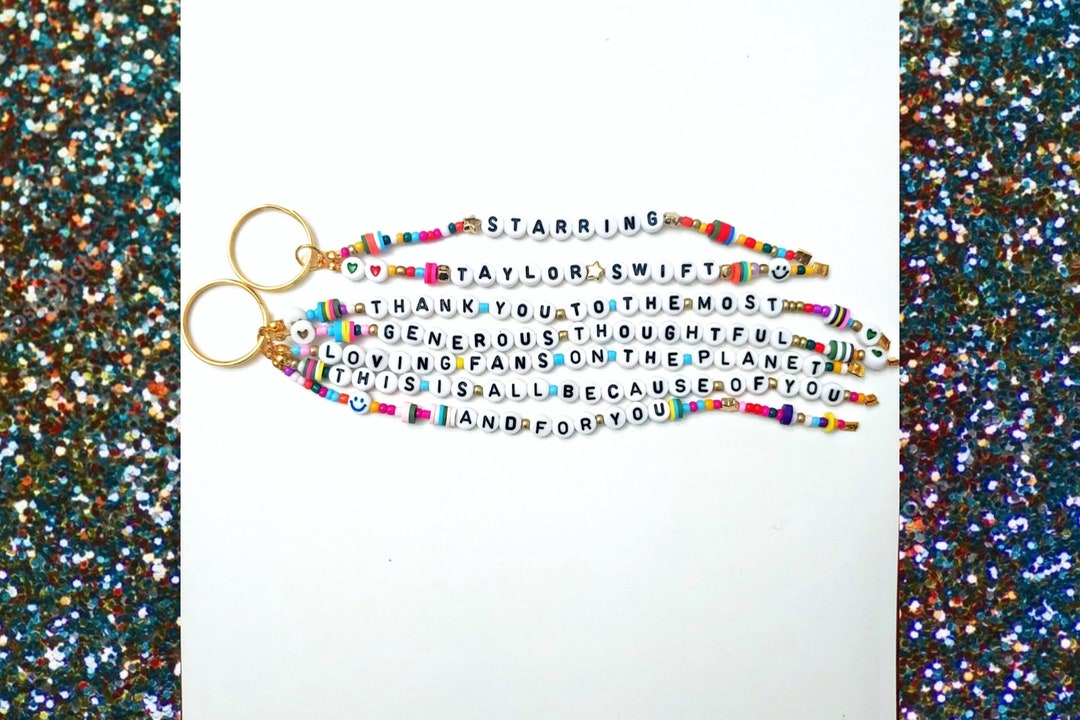 Taylor Swift Keychains Eras Tour Movie End Credits - Etsy