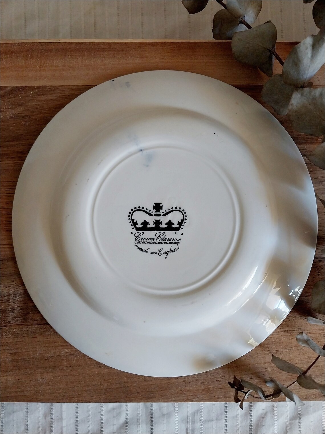 RARE Vintage Ironstone Transferware English Country Scene Decorative ...