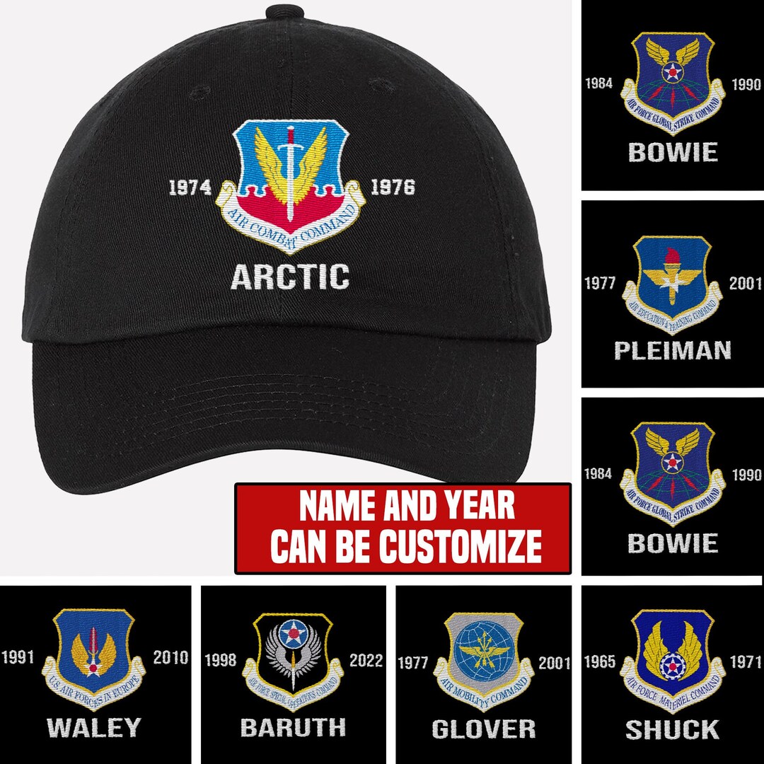 Embroidered Custom US Air Force Major Commands U.S. MAJCOM - Etsy