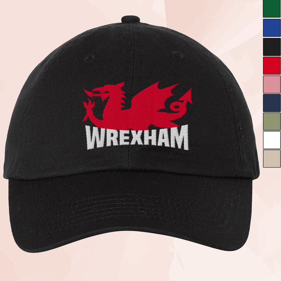 Embroidered Wrexham 2023 Hat Wrexham Football Cap Wrexham - Etsy
